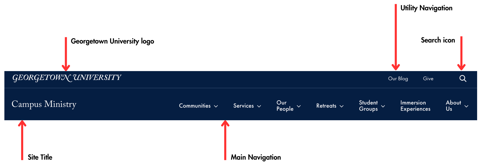 Header | 1789 Handbook | Georgetown University