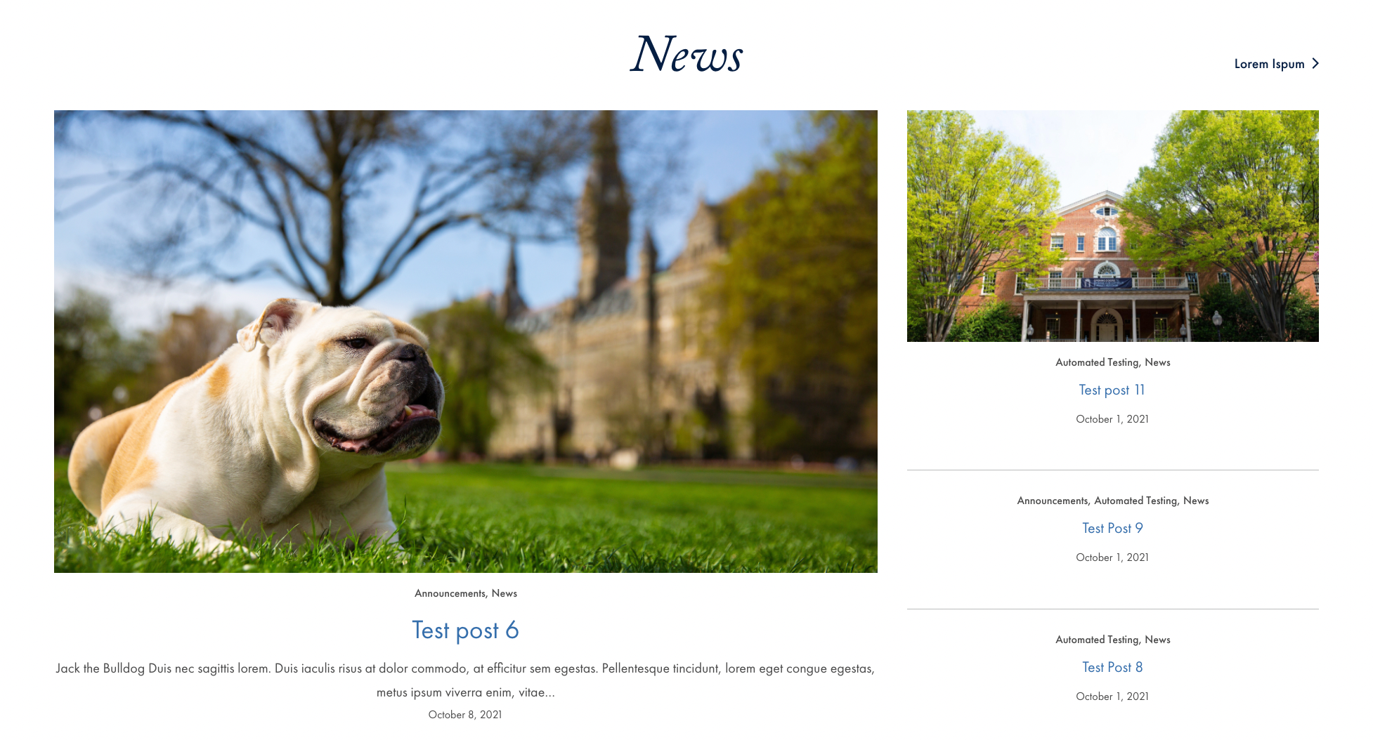 Featured Stories | 1789 Handbook | Georgetown University