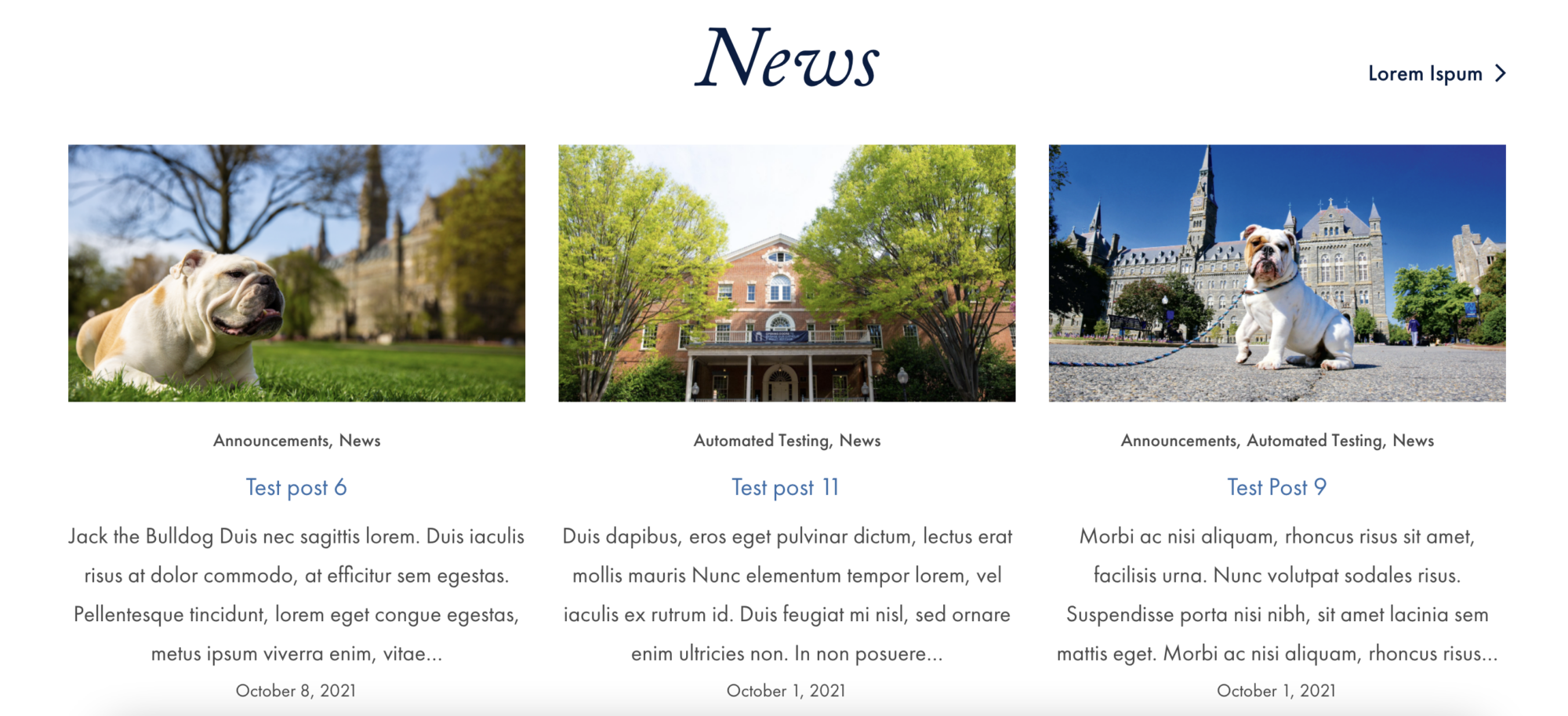 Informational | 1789 Handbook | Georgetown University