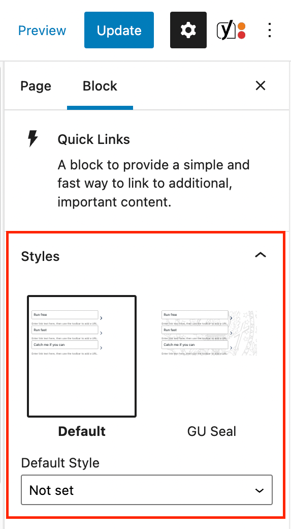 Quick Links | 1789 Handbook | Georgetown University