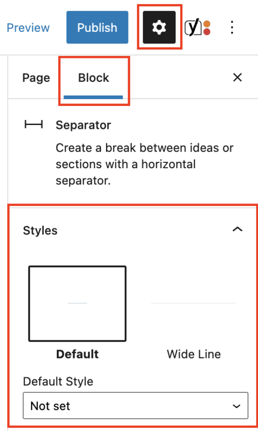 How To: Separator | 1789 Handbook | Georgetown University